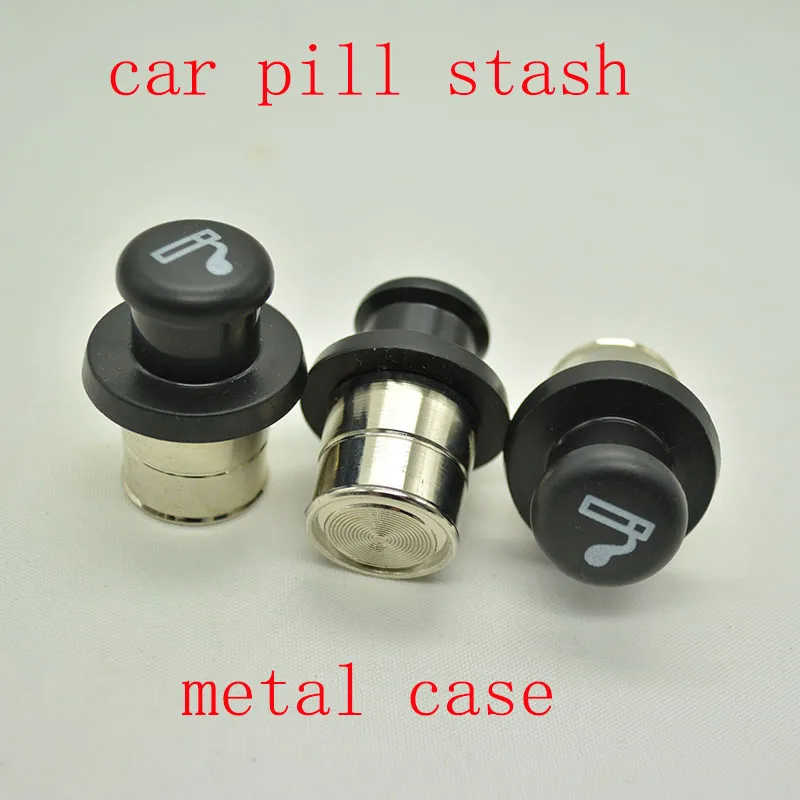 Metal Secret Stash Smoking Car Cigarette Lighter Shaped Hidden ...