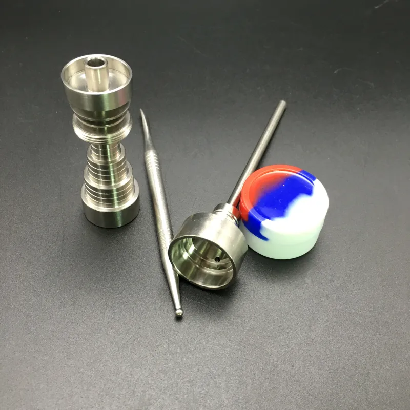 Dabber And Carb Cap Titanium 10mm & 14mm 18mm Titanium Nail Tool Set ...