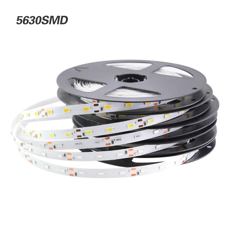 5050 LED Strip Lights: 5M Roll, 300 LEDs, Flexible Ribbon Warm White ...