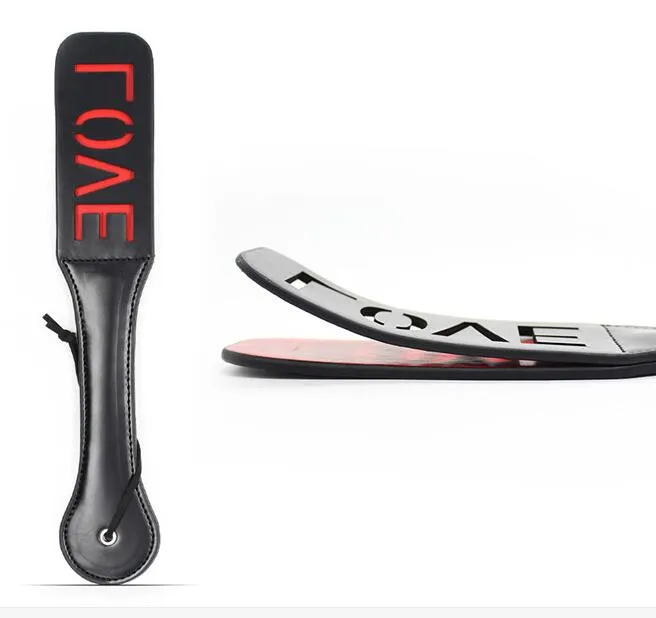 7 Style Bdsm Sex Paddle Fetish Leather Spanking Paddle Flirt Clap Slap