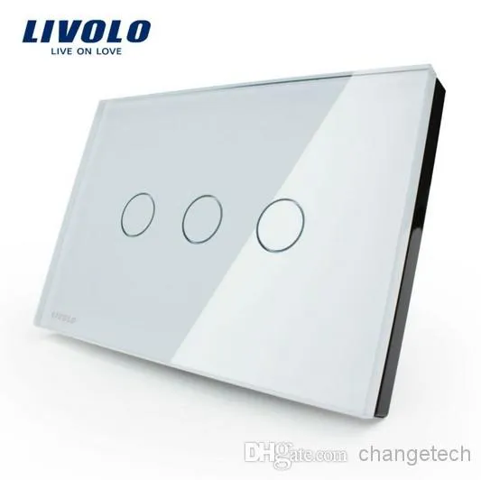 Envío Gratis, Livolo Switch VL C303 81,3 Gang 110 ~ 250V Smart Home ...