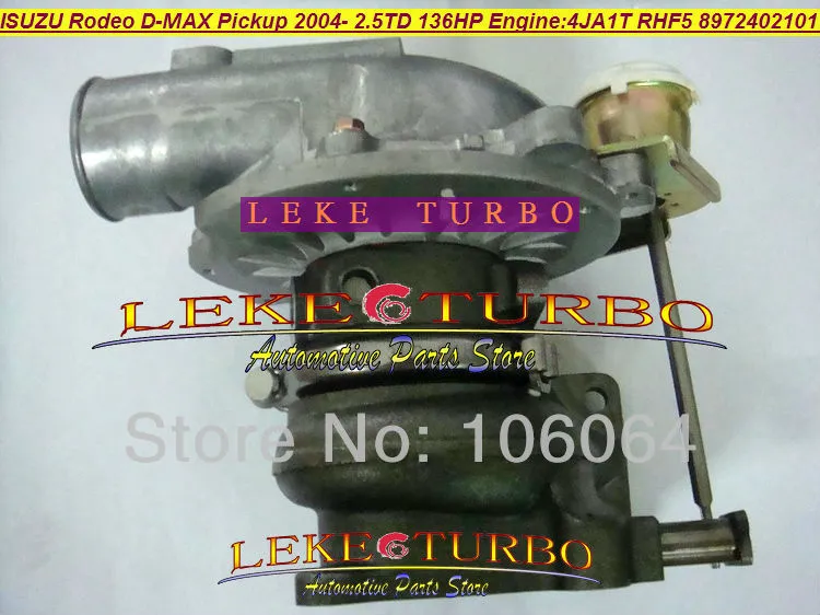 Turbo Cartridge CHRA RHF5 VIDA 8971856452 8972402101 For ISUZU D MAX ...