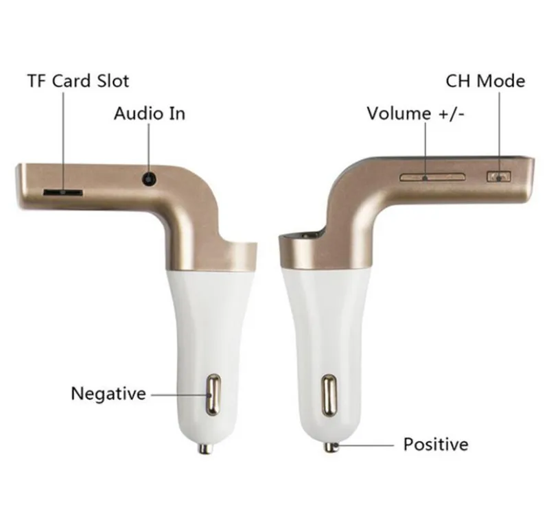 Car G7 Wireless Bluetooth FM Transmitter Modulator Car MP3 Player With ...