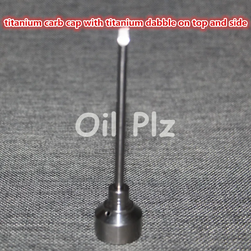 4 In 1 Titanium Carb Cap With Side Arm 14mm/18mm Male & Female Banger ...