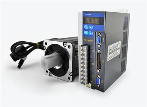 CNC AC Servo Motor Drive Kit - 1kW, 4NM, 2500RPM, 80mm Frame - 220V ...