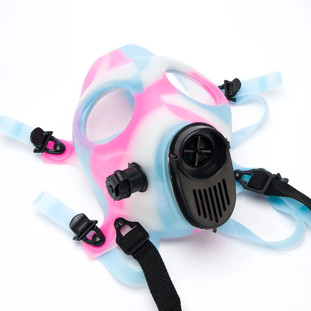 COOL! Glow In Dark Mask!Factory Sales Colorful Silicon Mask Gas Mask ...