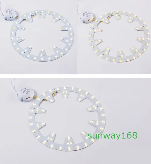 Round LED Ceiling Lights: Modern Circular Ceiling Lamp With SMD 5730 ...