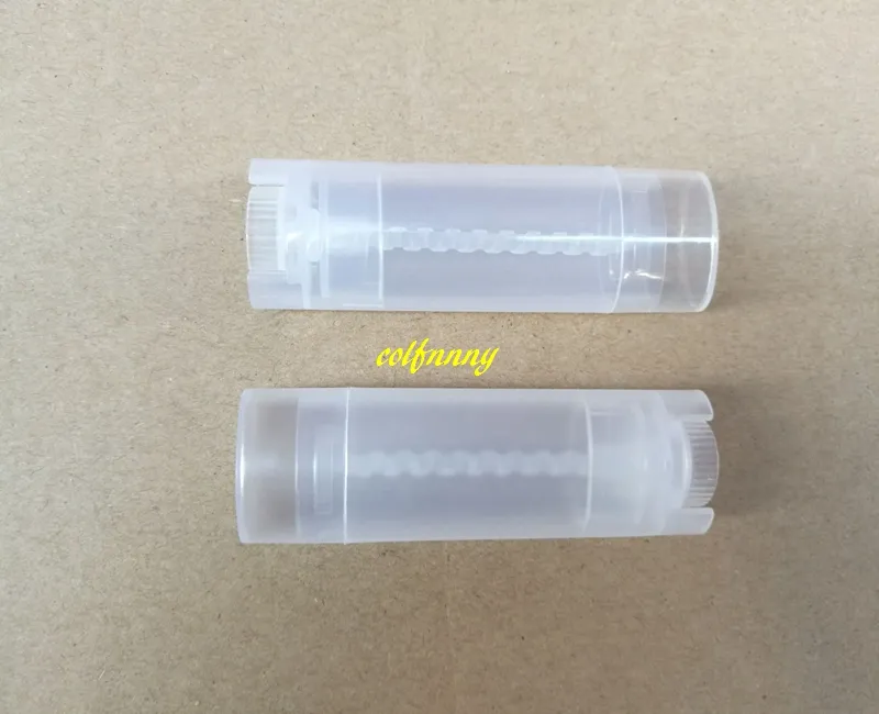 Clear Lip Gloss In A Tube, Set: 4.5g Oval Lip Balm Tubes White & Matte ...