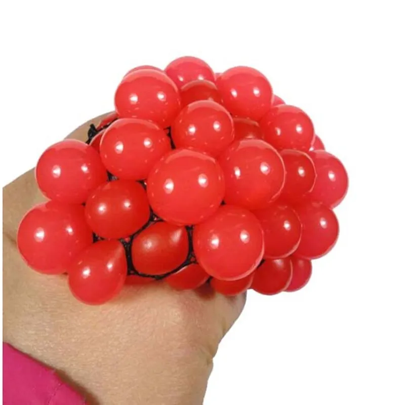 New Anti Stress Ball Novelty Fun Splat Grape Venting Balls Squeeze ...
