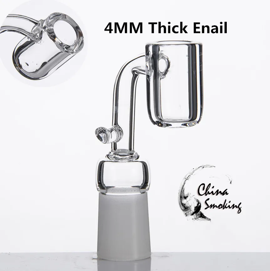Quartz Banger Enail 4mm Thick Domeless Enail Banger With Hook For 20mm ...