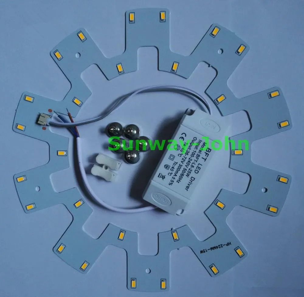 New LED Circle PANEL Light Round Circular Ceiling Lamp SMD 5730 LED ...