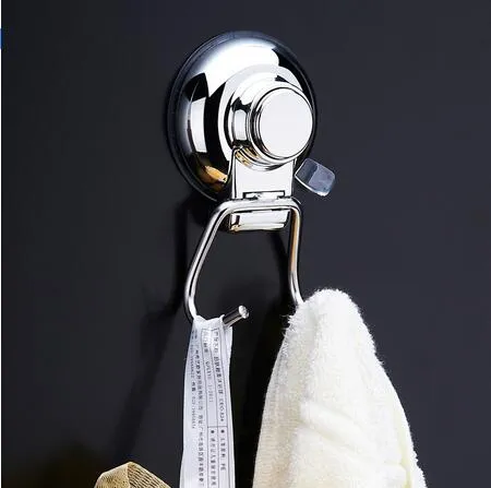 Saideng Stainless Steel Sucker Wall Hooks Waterproof Removable Kitchen