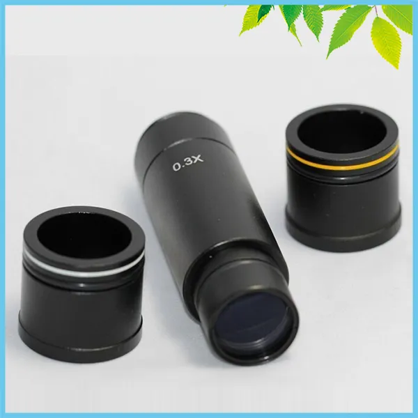 C Mount Microscope Camera Adapter: 0.5X Reduction Lens, Durable Alloy ...