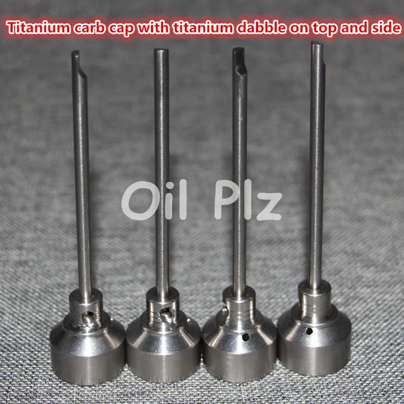 4 In 1 Titanium Carb Cap With Side Arm 14mm/18mm Male & Female Banger ...