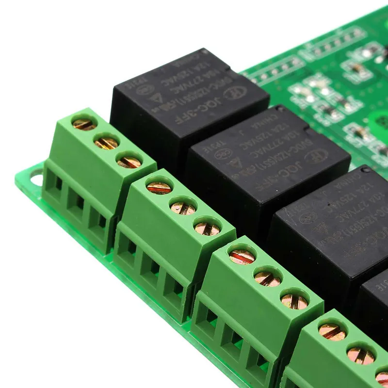 8 Channel 250V/AC 10A Relay Module Network IP Web Relay With Dual ...
