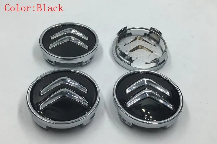 Citroen Wheel Center Caps Set Of 4 | 60mm | C2, C3, C4, C5, C6, C ...