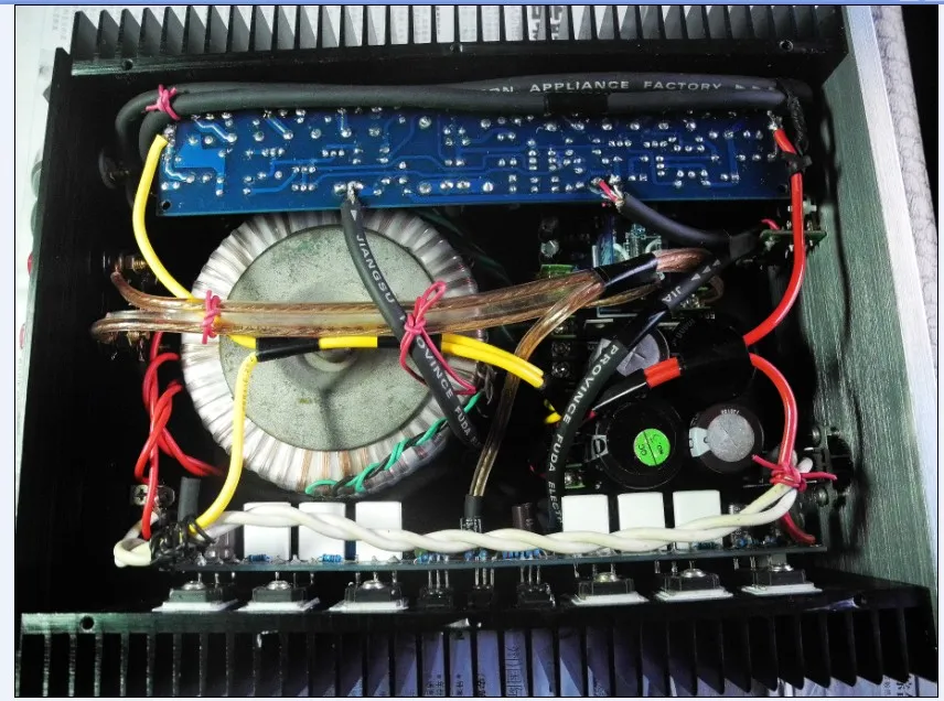 LJM L10 Dual Channel Amplifier Boards 300W+300W Class AB 4Ω Power Amp ...