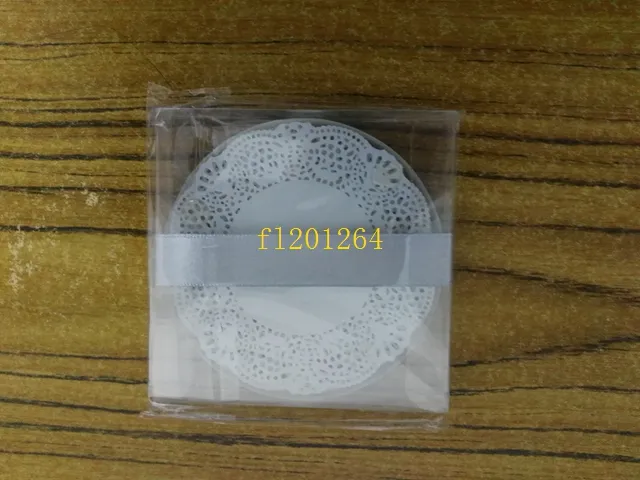 = Fedex Dhl Wedding Favors Gifts Lace Exquisite Frosted Glass Coasters ...