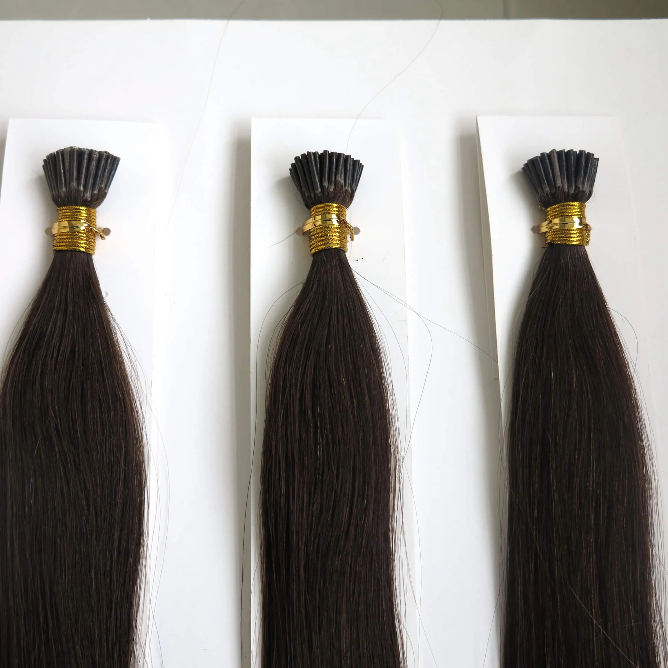 Human Hair I Tip Straight Extensions - 20 Pre-Bonded, 1g/Strand ...