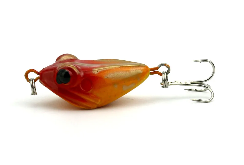 HENGJIA Hard Frog Crankbaits Frog Fishing Lures Aisc Artificial Plastic ...