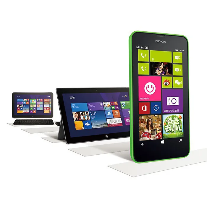 Lumia 630 Refurbished Windows Phone 4.5 Display, 8GB ROM, 5MP Camera ...