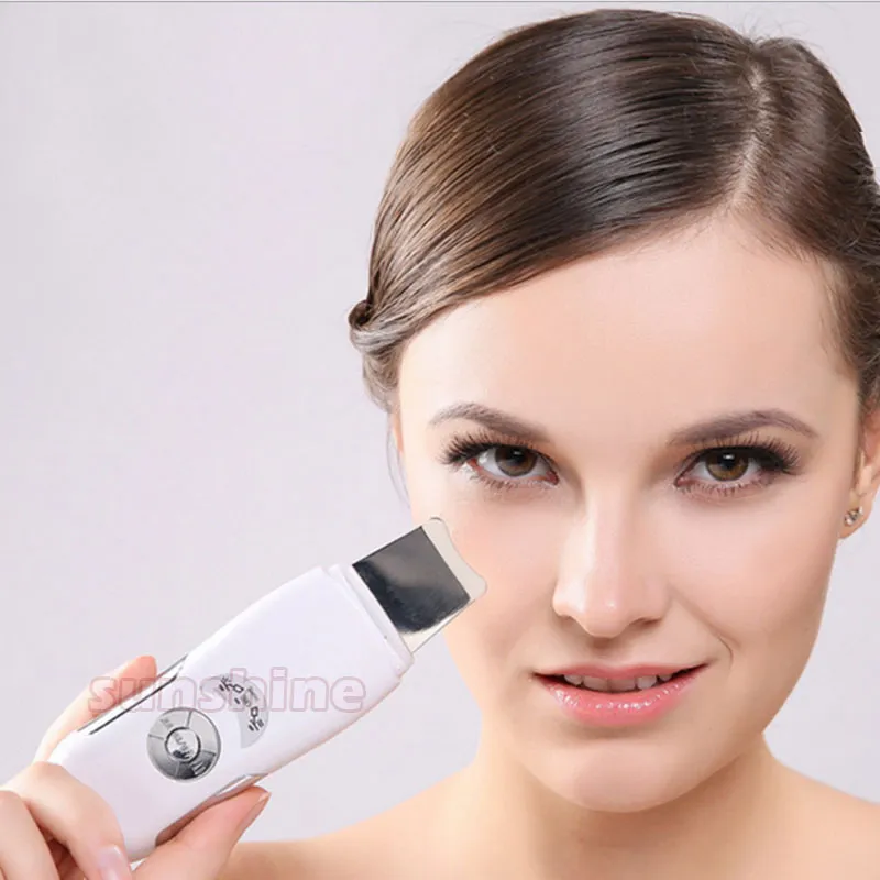 Ultrasonic Skin Scrubber - Deep Facial Cleanser, Blackhead Remover ...