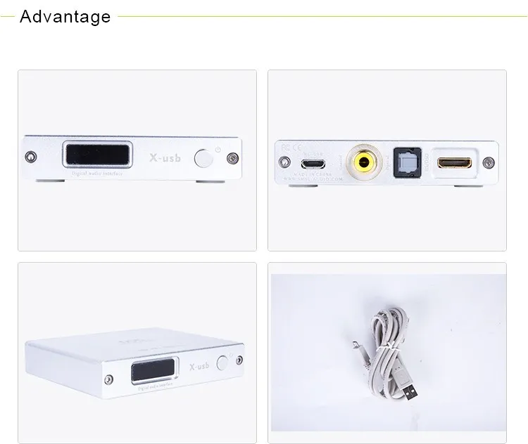 Envío Gratuito SMSL X USB XMOS USB A Spdif Convertidor De Audio Óptico ...