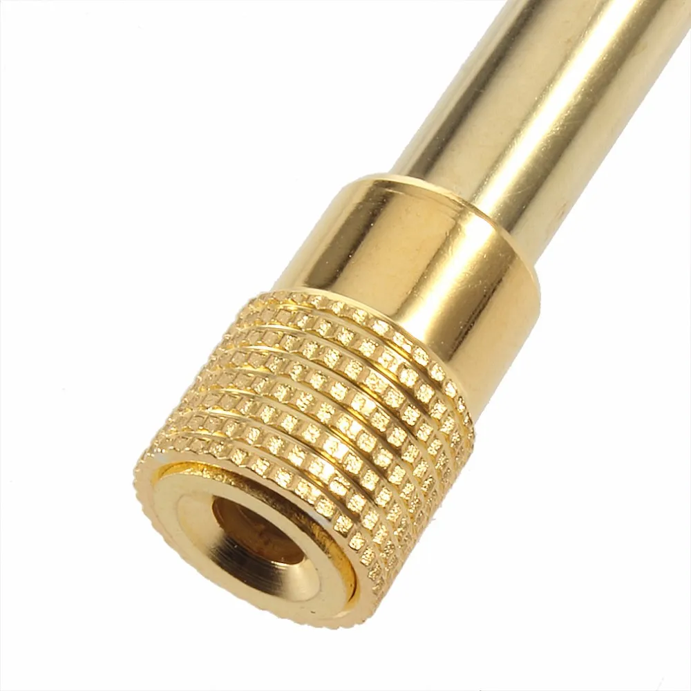 Gold Plated Headphone Stereo Audio Jack Adapter Plug 1/8 3.5mm Female ...