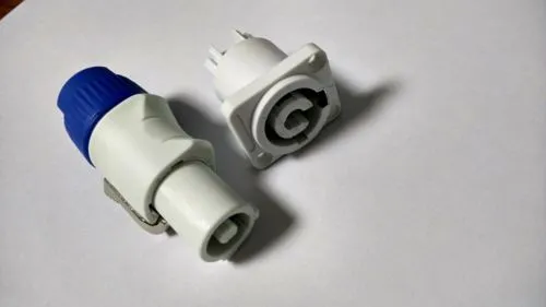 DHgate.com:50 set grey PowerCON Type B + NAC3FCB NAC3MPB-1 Chassis Plug ...