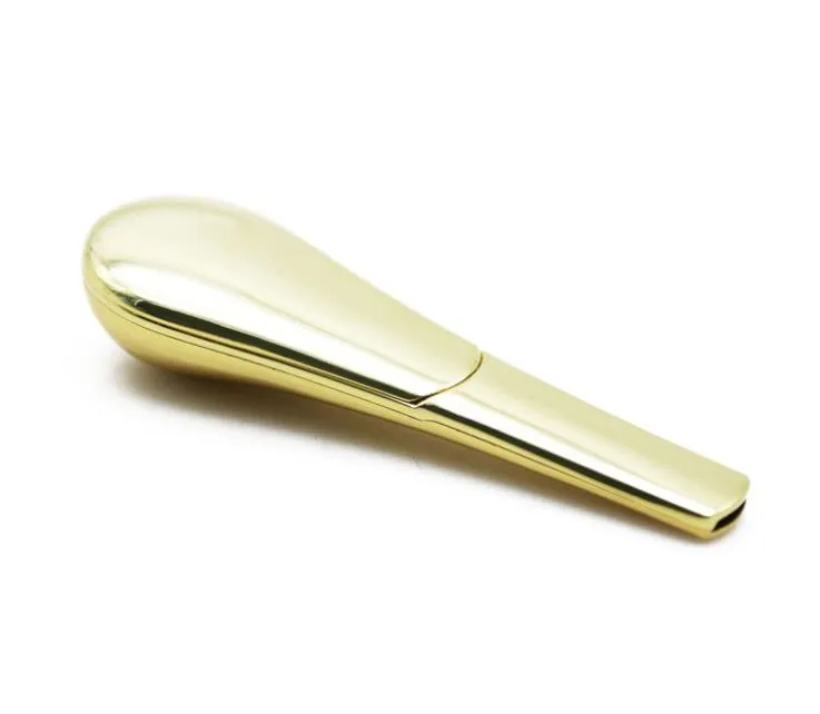 Sleek Magnetic Metal Bowl Pipe Removable Stainless Steel Spoon Pipe For ...