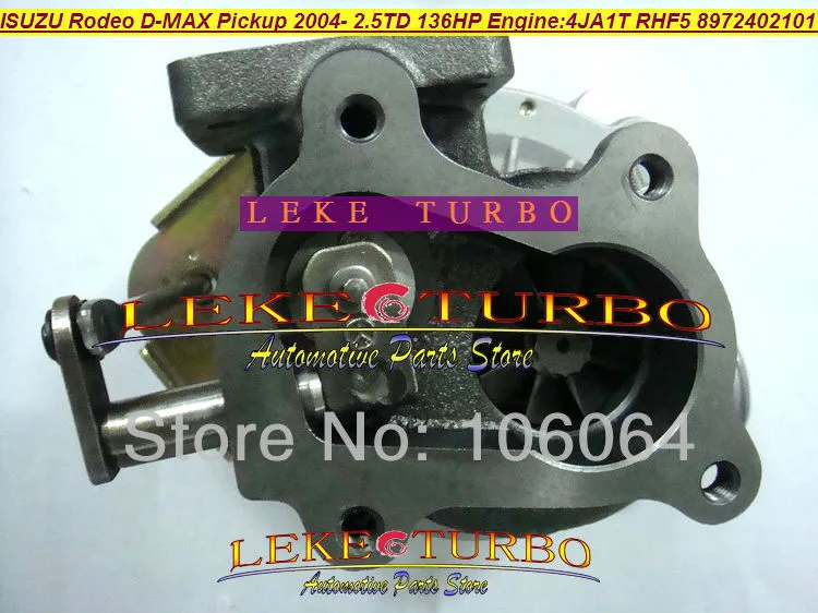 Turbo Cartridge CHRA RHF5 VIDA 8971856452 8972402101 For ISUZU D MAX ...
