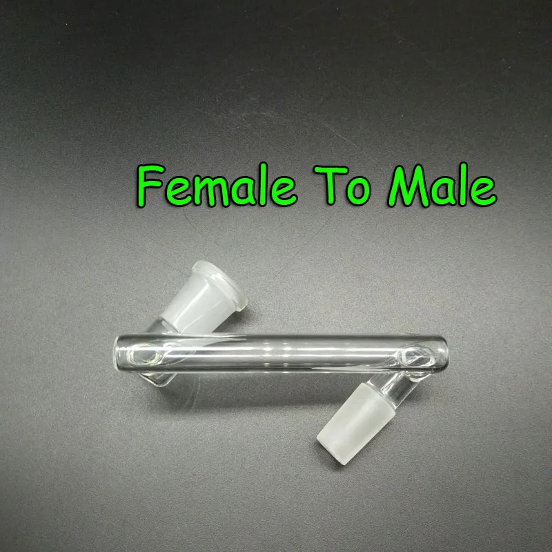2019 Glass Bong Adapter Drop Down Female Male 14mm 18mm To 14mm 18mm ...