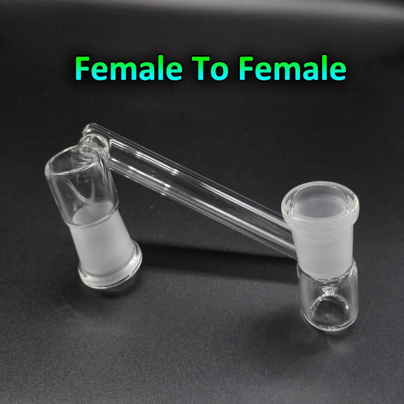 Glass Drop Down Adapter Male Female 14mm 18mm 14mm 18mm Glass Drop ...