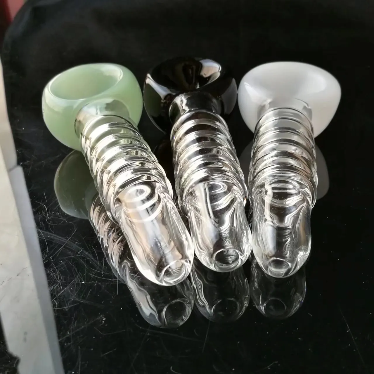 Cinq Color Wheel Concave Pipe, Pipe En Verre Verre En Gros Brûleur À ...
