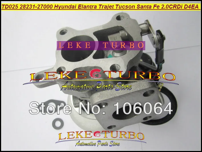 TD025 28231 27000 49173 02410 49173 02401 Turbo Cartridge CHRA For KIA ...