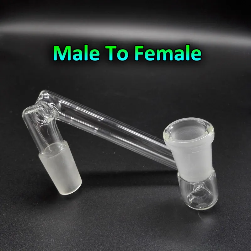 Dropshipping Male And Female Glass Drop Down Y Adapter For Beveled Edge ...