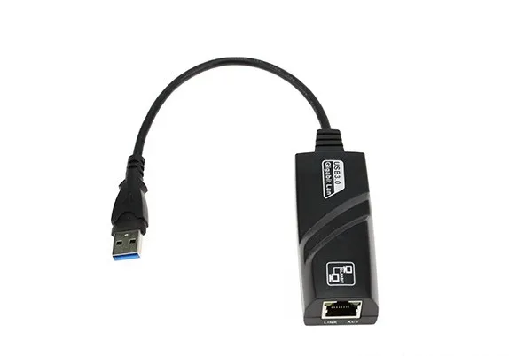 USB 3.0 To RJ45 Gigabit Ethernet Adapter 10/100/1000Mbps LAN Network ...