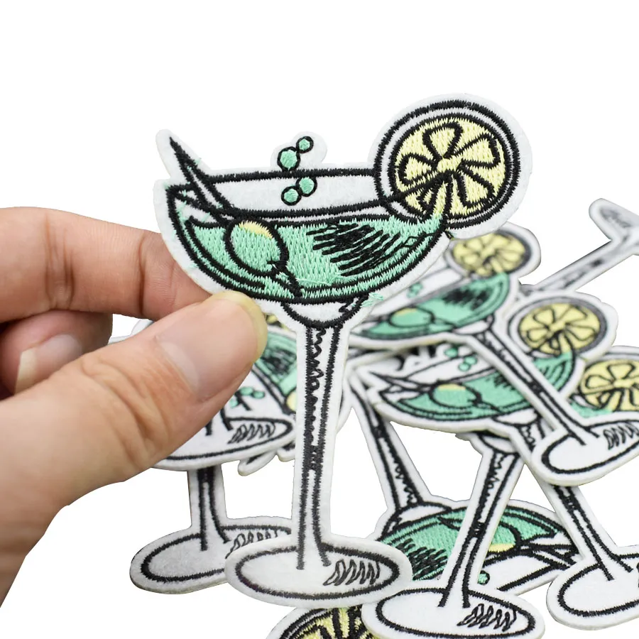 DHgate.com:DIY Embroidered Cocktail Patches - Iron-On Appliques for ...