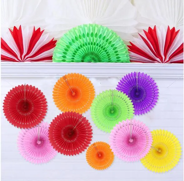 Cut Out Paper Plastic Fan With Pinwheels Perfect... From Santi, $6.82 ...
