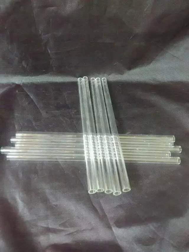 Wholesale Colorful Transparent Glass Straw Bong Accessories Curved ...