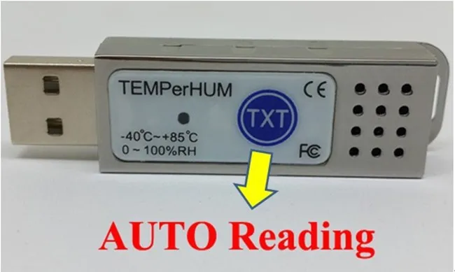 Wholesale PC USB Hygrometer And Thermometer 40~+85 Degree Hid TEMPerHUM ...