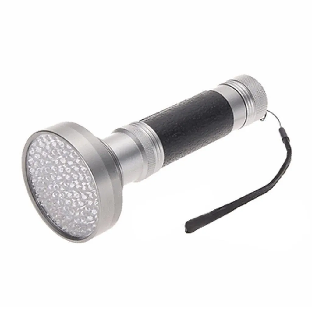 Powerful UV Flashlight: 100 LED Black Light for Pet Urine Detection ...