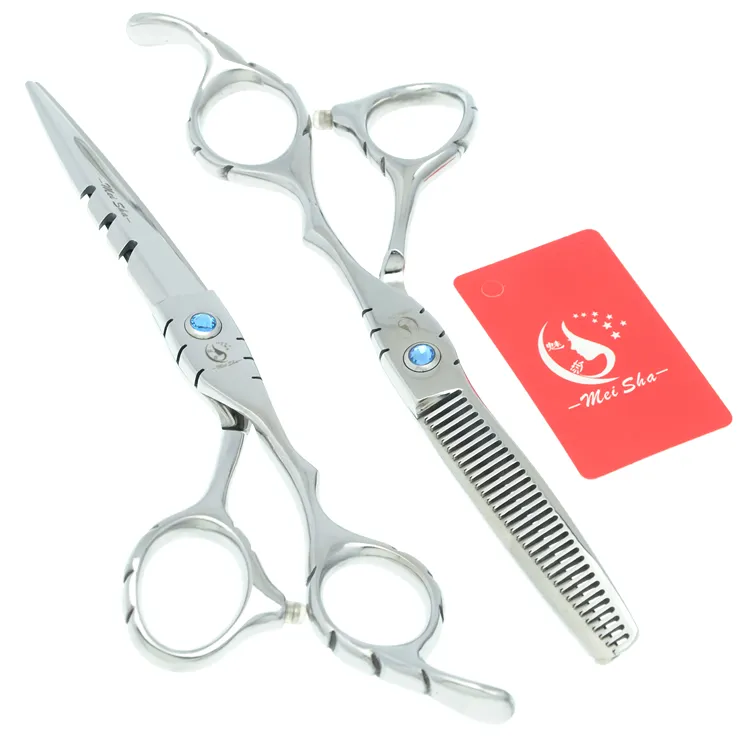 Meisha JP440C 6.0 Lotus Hairdressing Scissors Set Ideal For Barber Hair ...