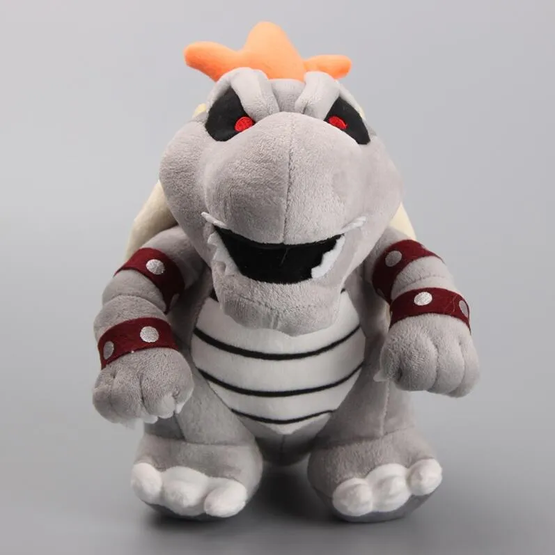 Super Mario Grey King Bowser JR Koopa Peluche Juguetes De Peluche ...