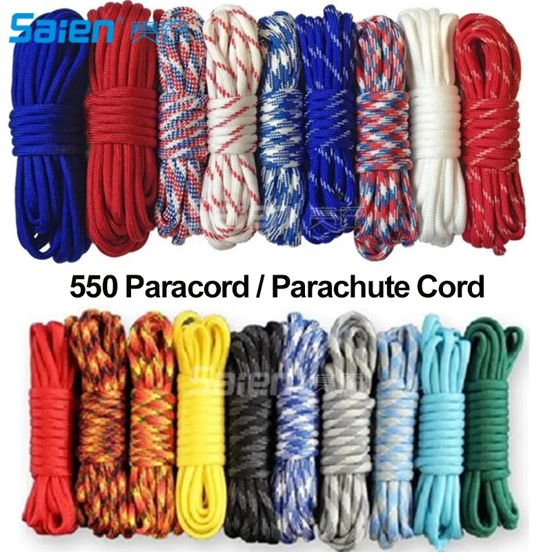 DHgate.com:2024 550lb Paracord / Parachute Cord - Type III, 7 Strand, 100ft, Multipurpose ...