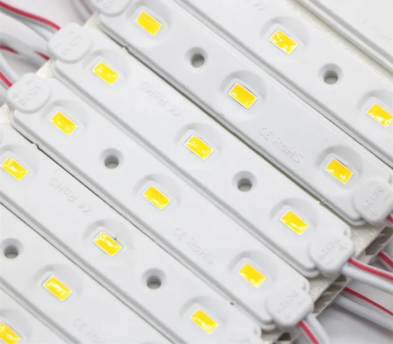 Waterproof IP65 SMD 5730 3LED Injection 12v Led Module Light With DC12V ...