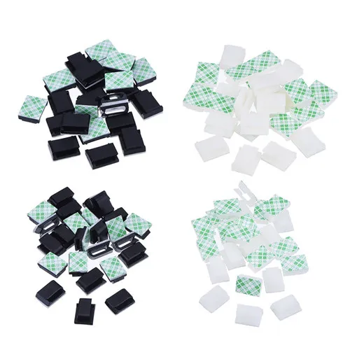 DHgate.com:3M Self-Adhesive Cable Clips, Strong Cord Holder Tie Clip ...