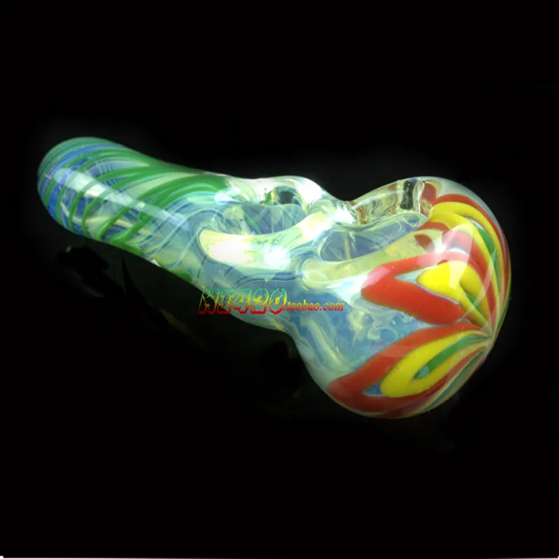 Small Glass Hand Pipe For Smoking, Spoon Pipe, Wholesale RT 135 From ...