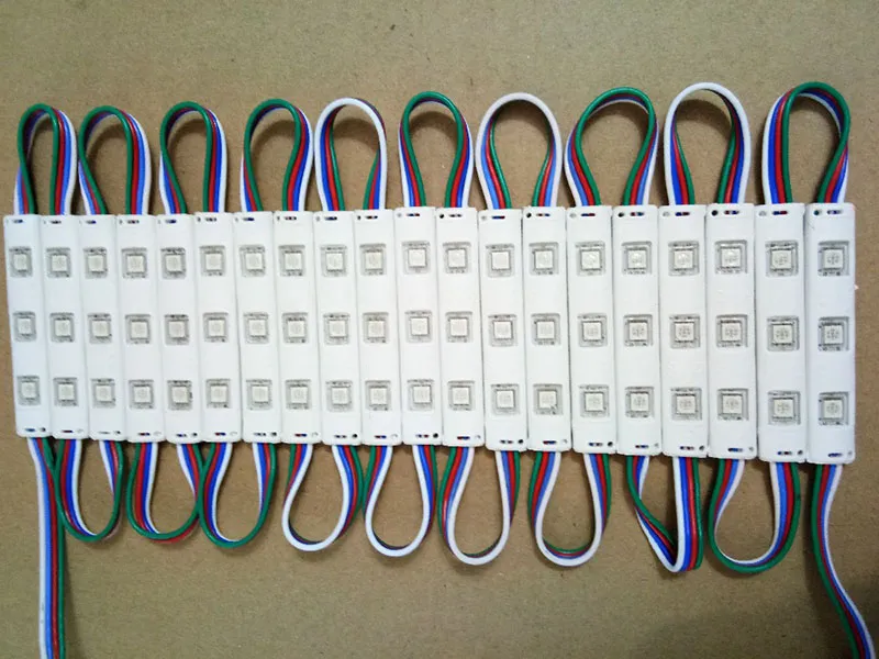 5050 SMD LED 12V LED Lights Waterproof Module: LED Injection Light, RGB ...