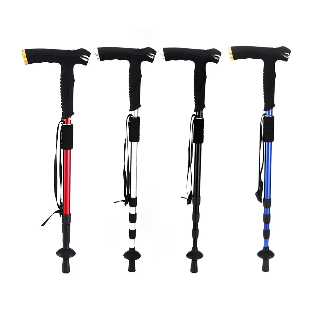 Trekking Pole Walking Stick Ultra Light T Shape Outdoor Intelligent ...